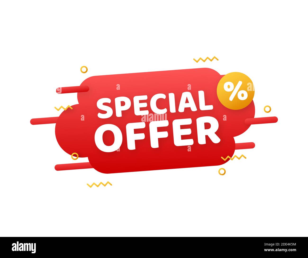Special Offer grunge style red colored. Discount label. Vector stock ...