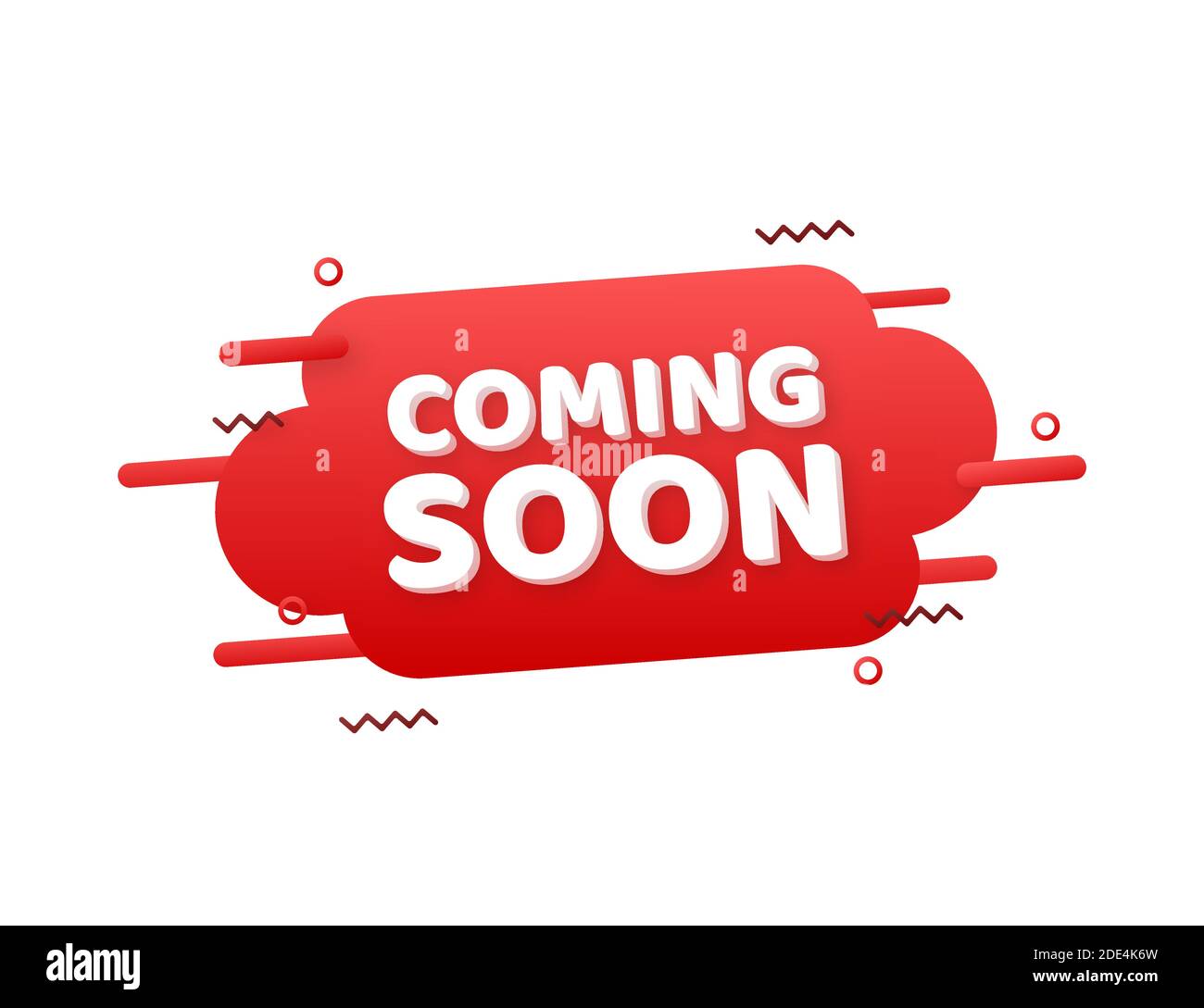 Coming Soon. Promotion banner coming soon. Vector illustration Stock ...