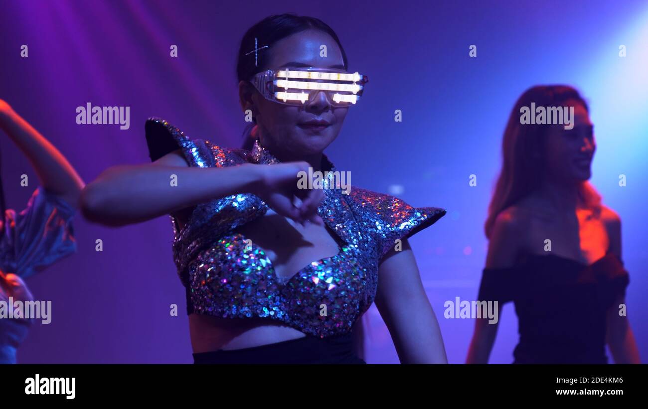 Girl dancing on bar in hi-res stock photography and images - Alamy