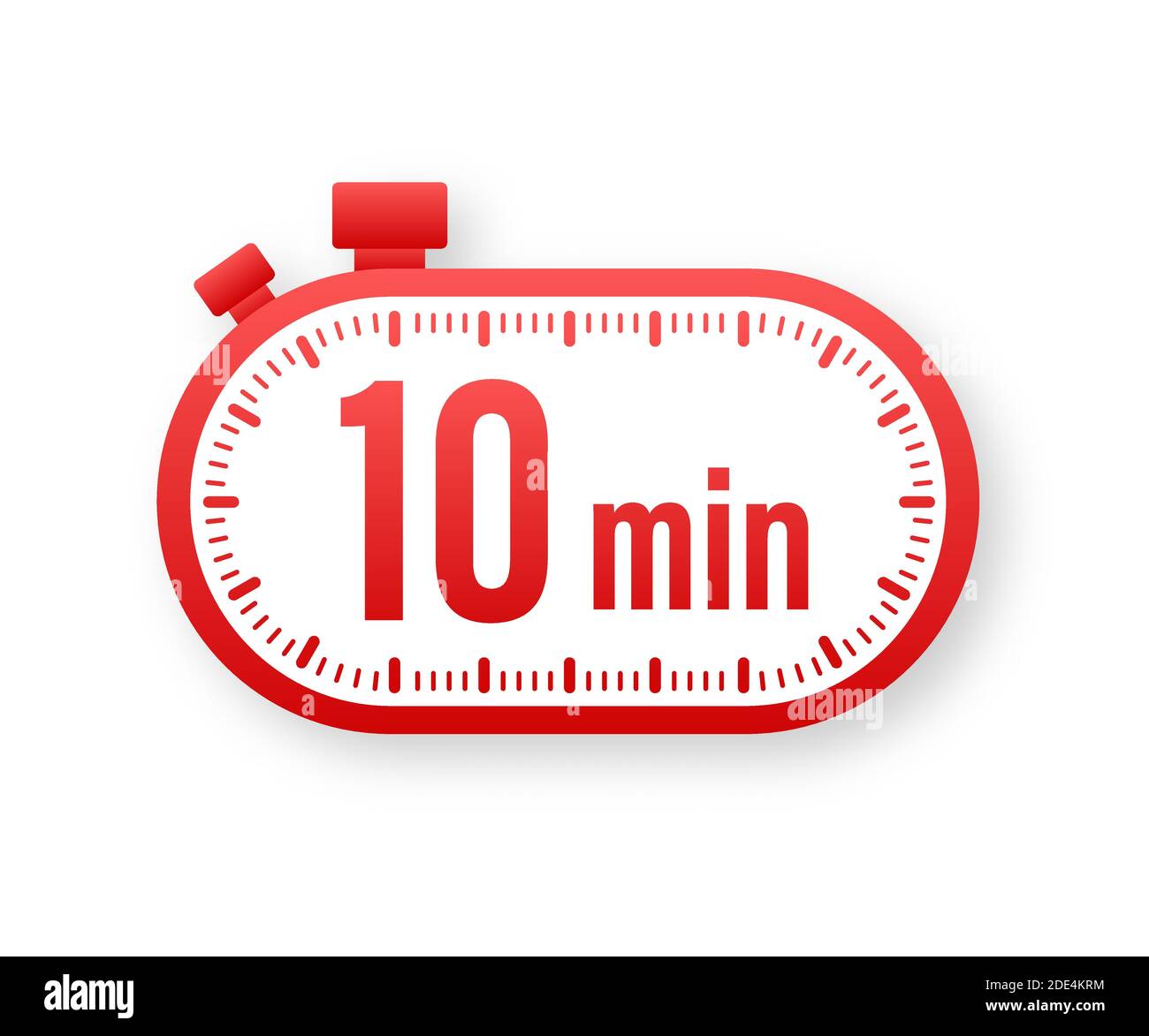 The 10 minutes, stopwatch vector icon. Stopwatch icon in flat style ... The 10 minutes, stopwatch vector icon. Stopwatch icon in flat style ...