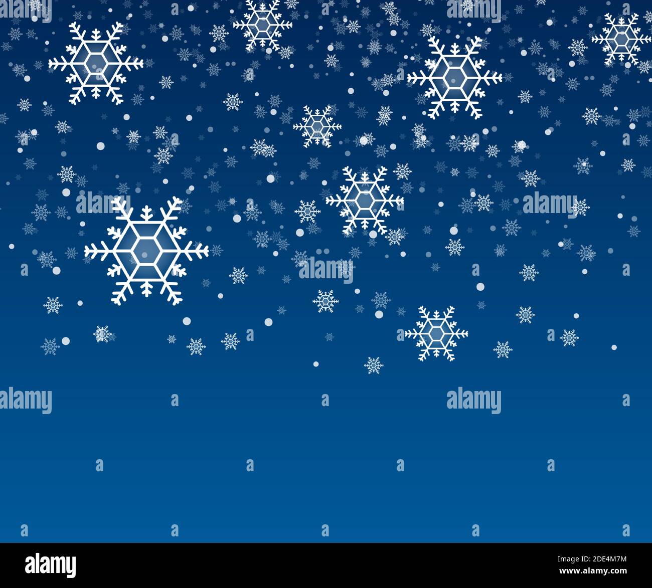 Many white cold flake elements on transparent background. Heavy ...