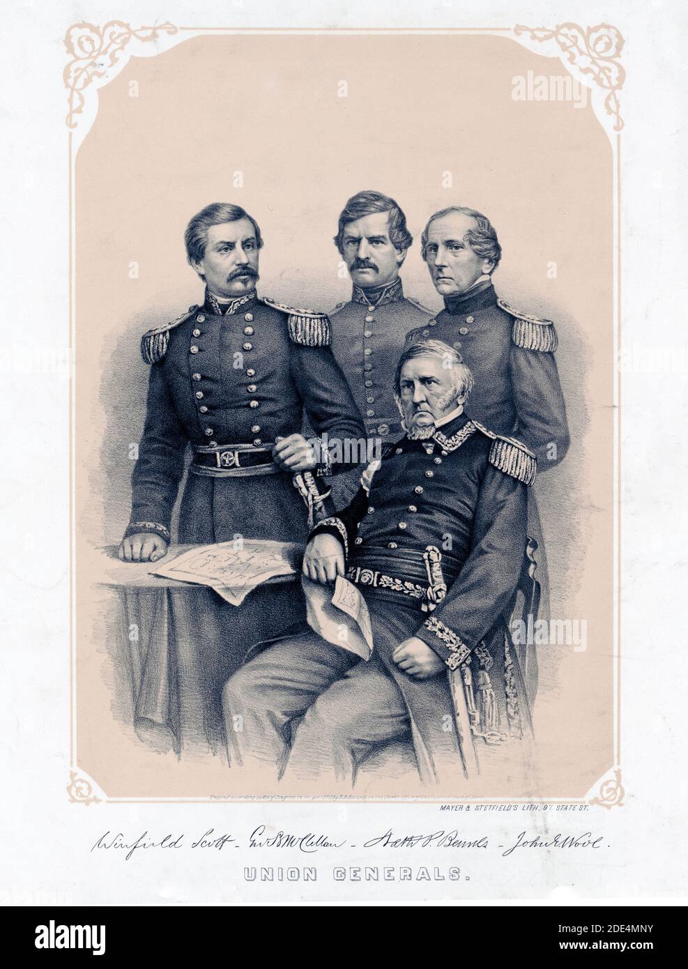 George Mcclellan In Color