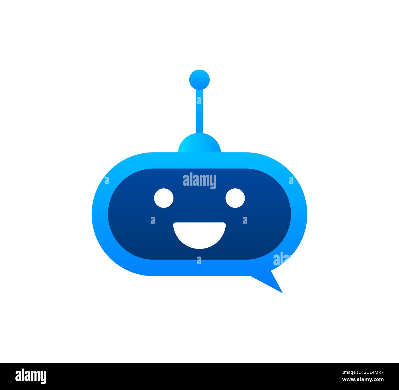 Robot icon. Bot sign design. Chatbot symbol concept. Voice support ...