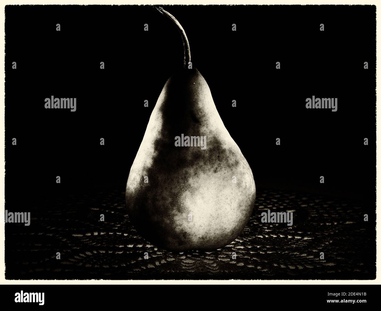 Black & White pear Stock Photo - Alamy