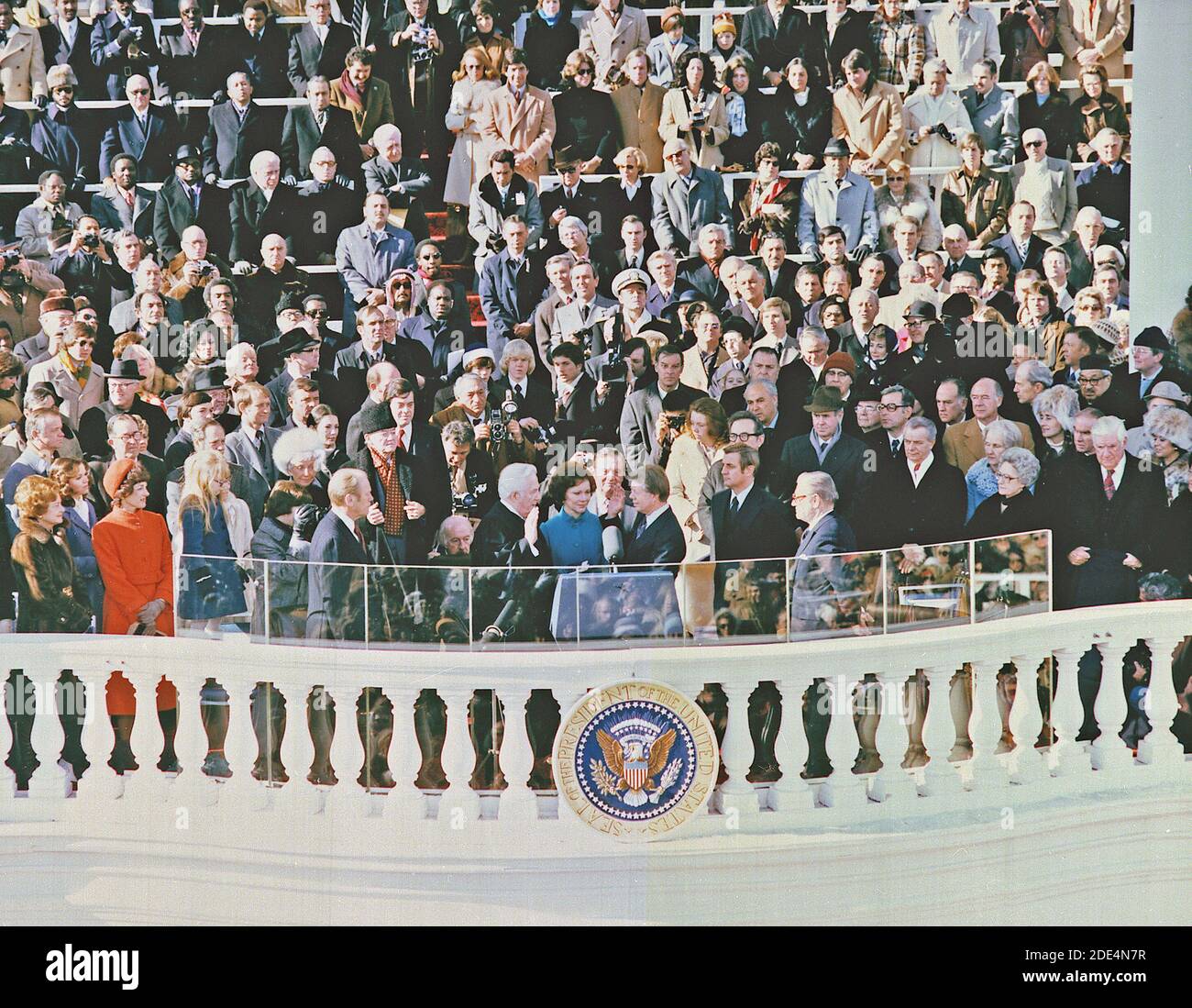 Jimmy Carter Inauguration ca. 20 January 1977 Stock Photo - Alamy