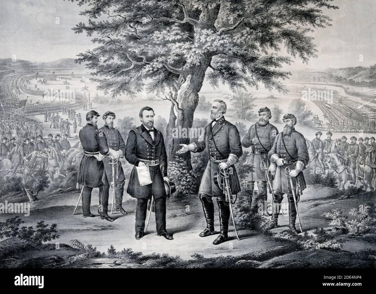 The surrender of General Lee and his entire Army to Lieut. General ...