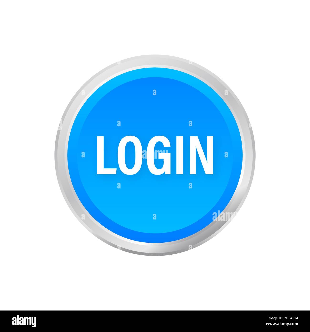 Login. Web banner. Arrow, cursor icon. Arrow vector icon. Hand click ...