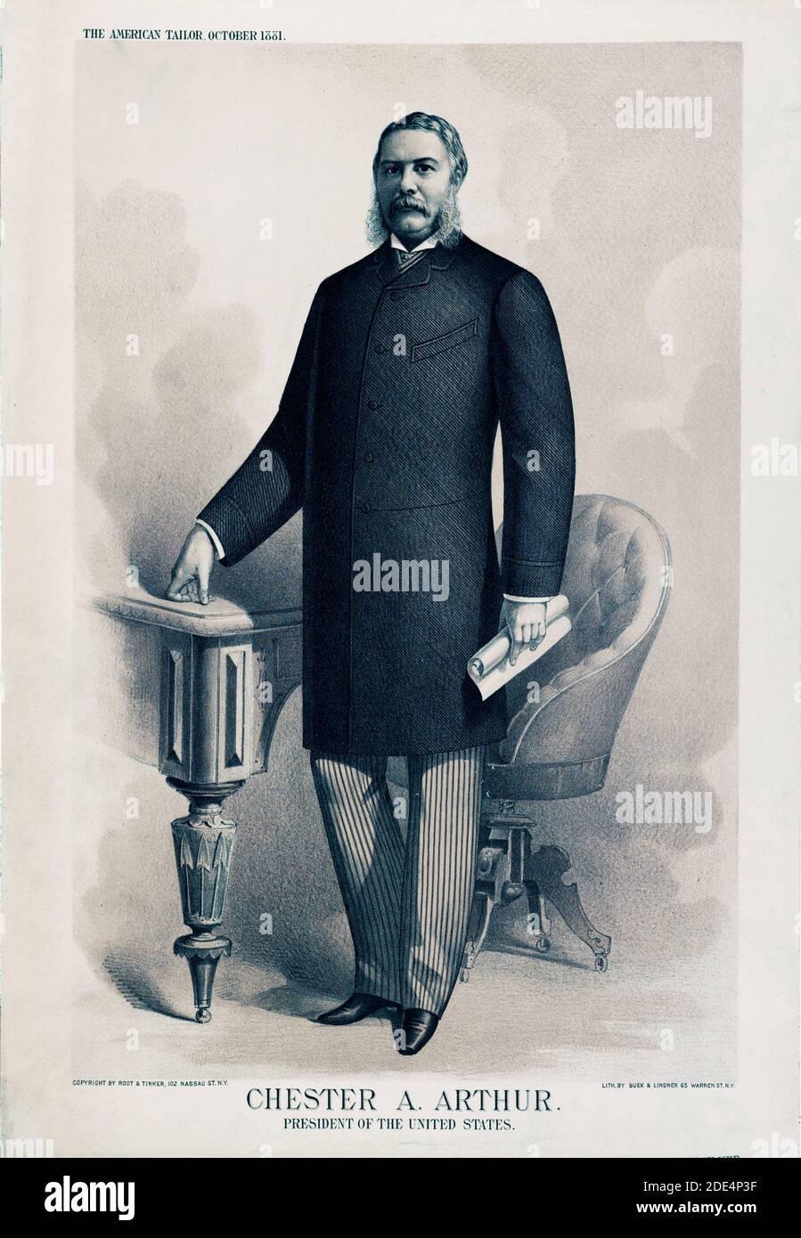 Chester a arthur 1881 hi-res stock photography and images - Alamy