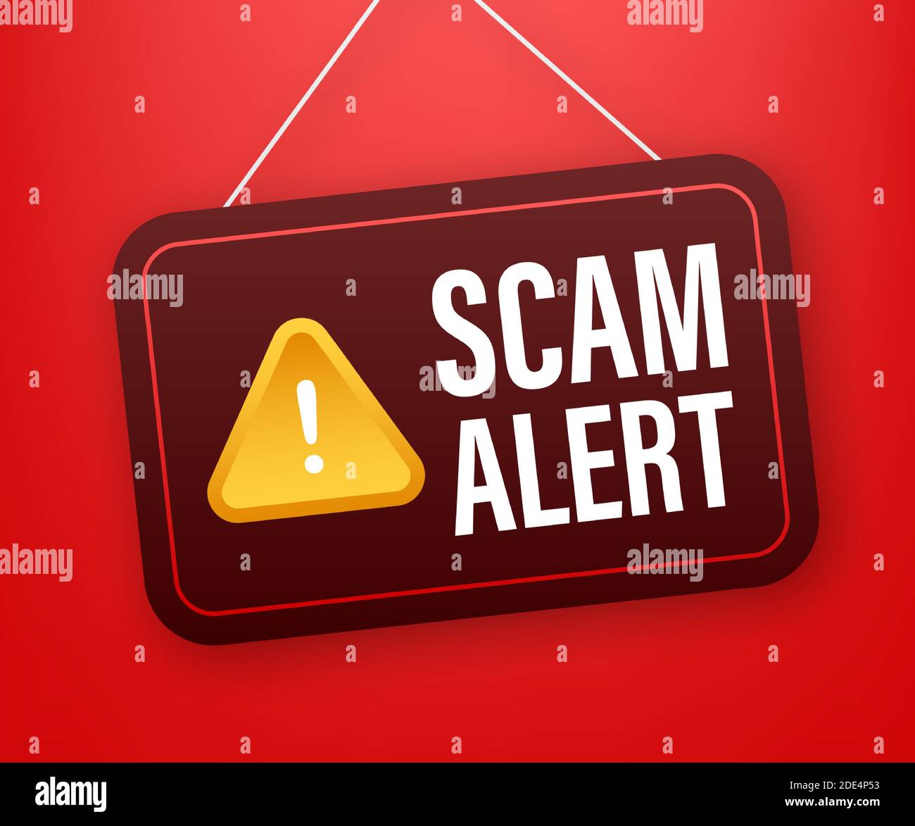 Scam Alert Hacker Attack And Web Security Vector Concept Phishing Scam Network And Internet