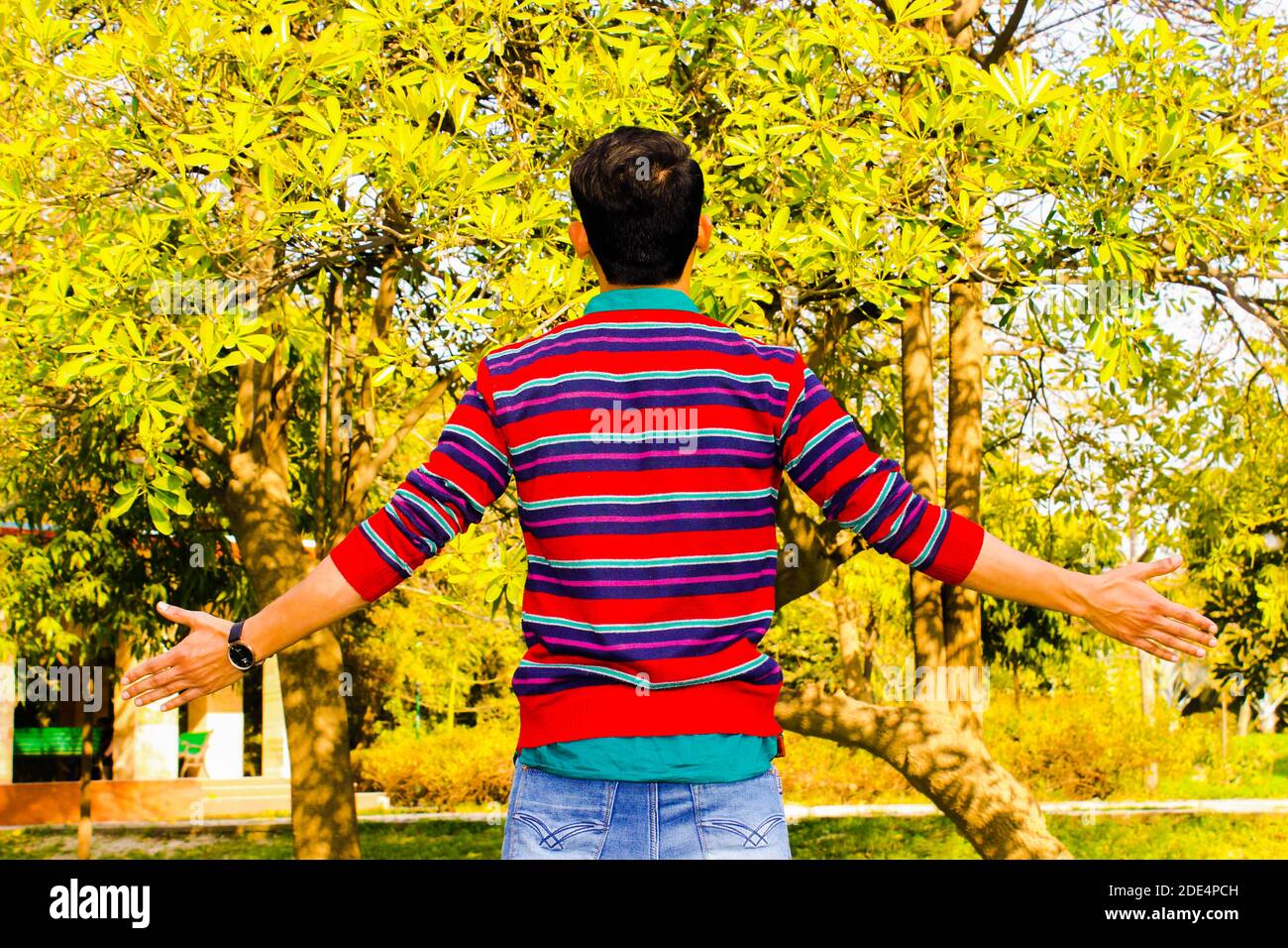 Person facing away from camera hi-res stock photography and images - Alamy
