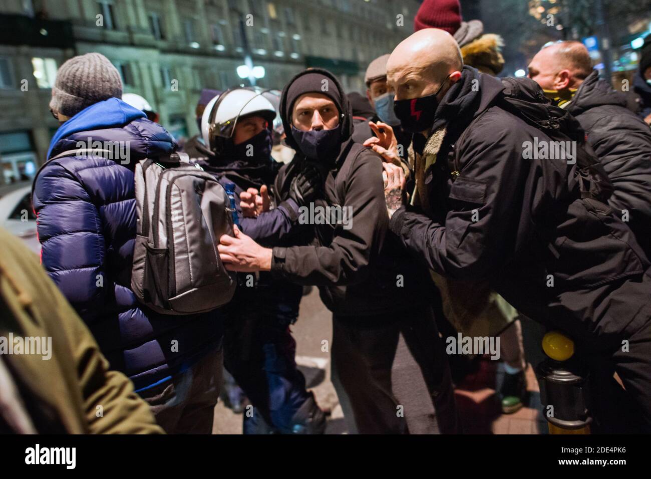 Polish riot police hi-res stock photography and images - Alamy
