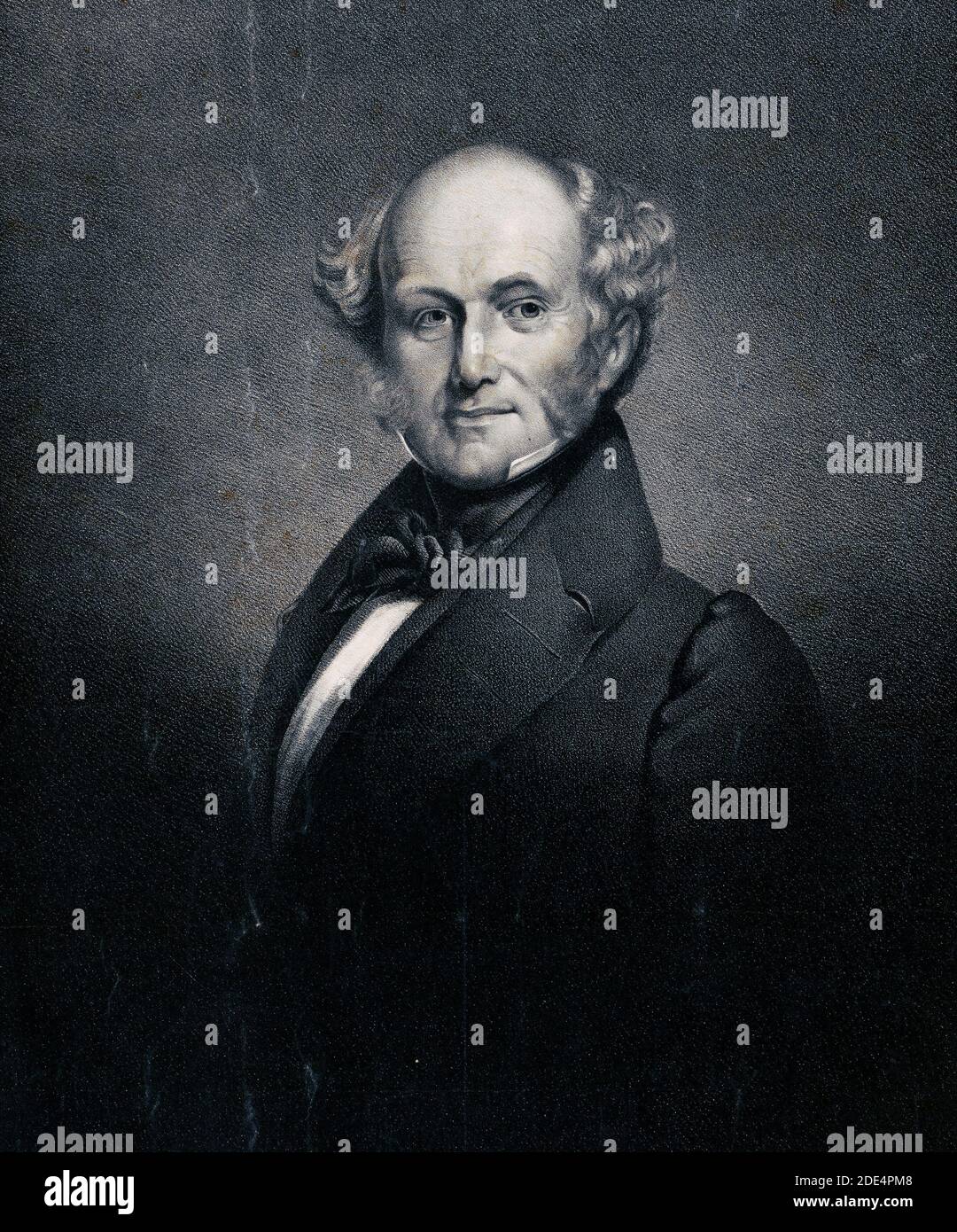 Vintage portrait of martin van buren hi-res stock photography and ...