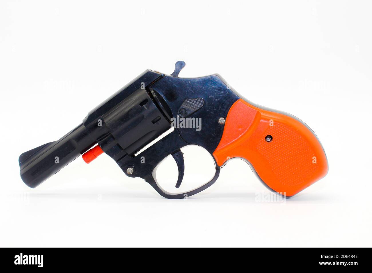 A picture of gun isolated on white background Stock Photo - Alamy