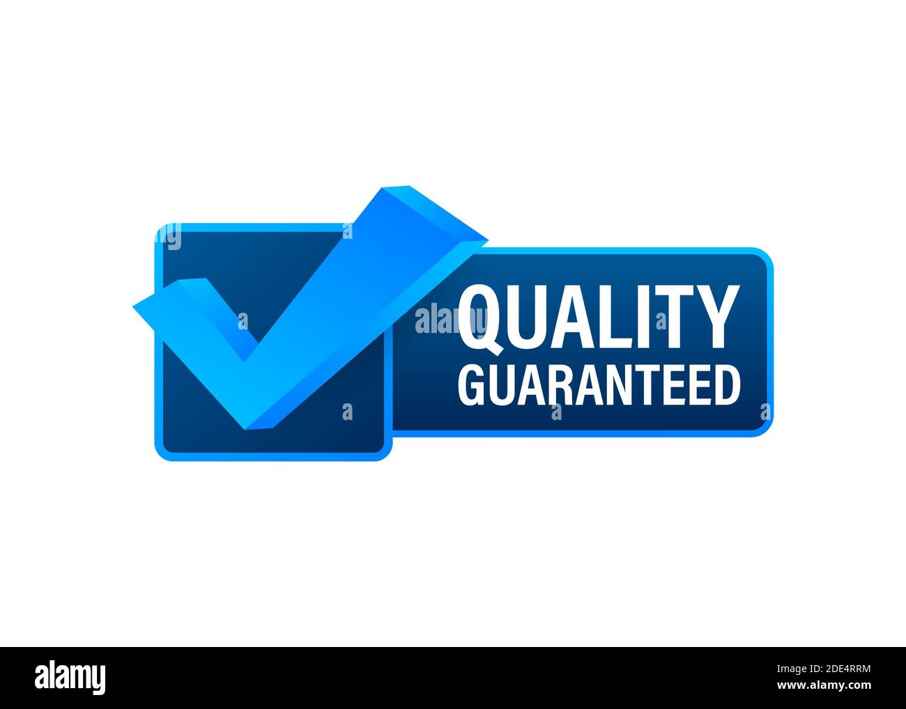 Quality guaranteed. Check mark. Premium quality symbol. Vector stock ...