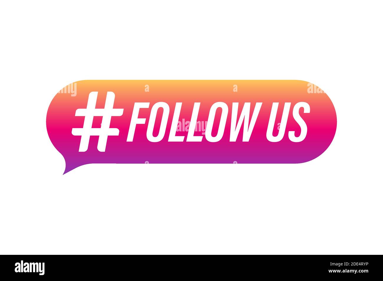 Follow us hashtag thursday throwback symbol. Vector stock illustration ...