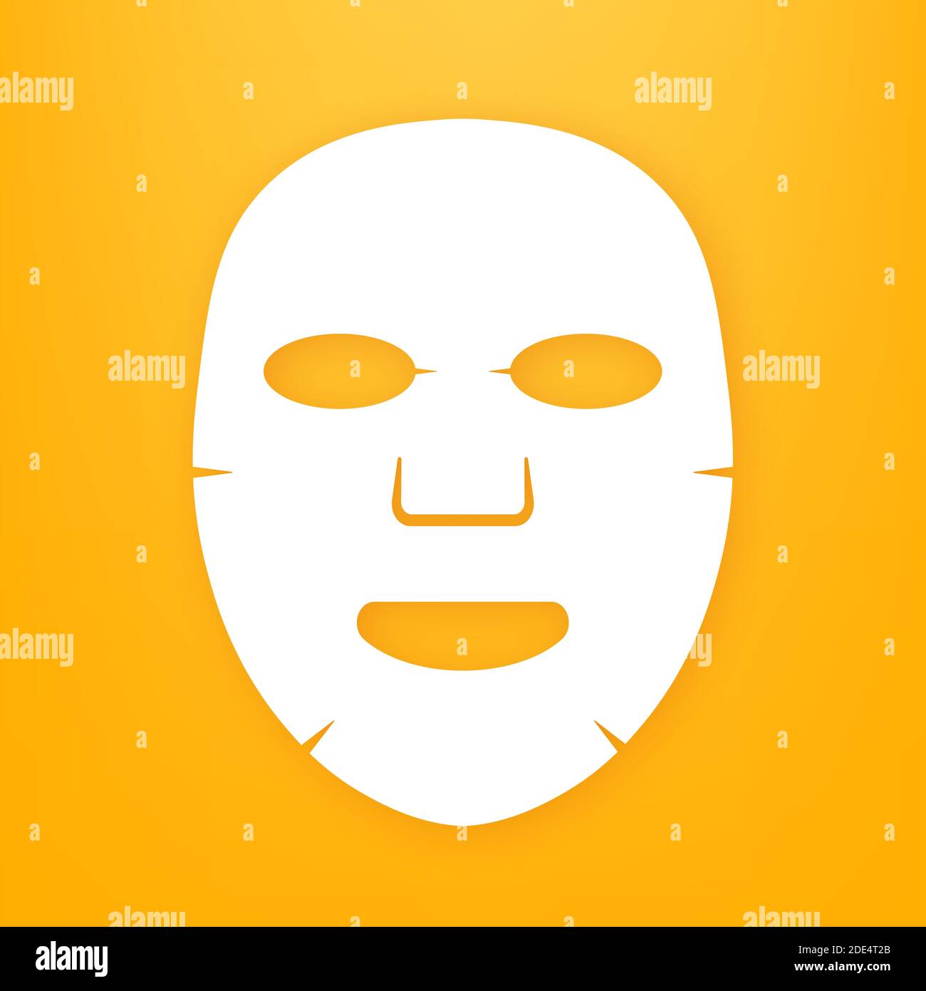 Blank face mask Stock Vector Images - Alamy