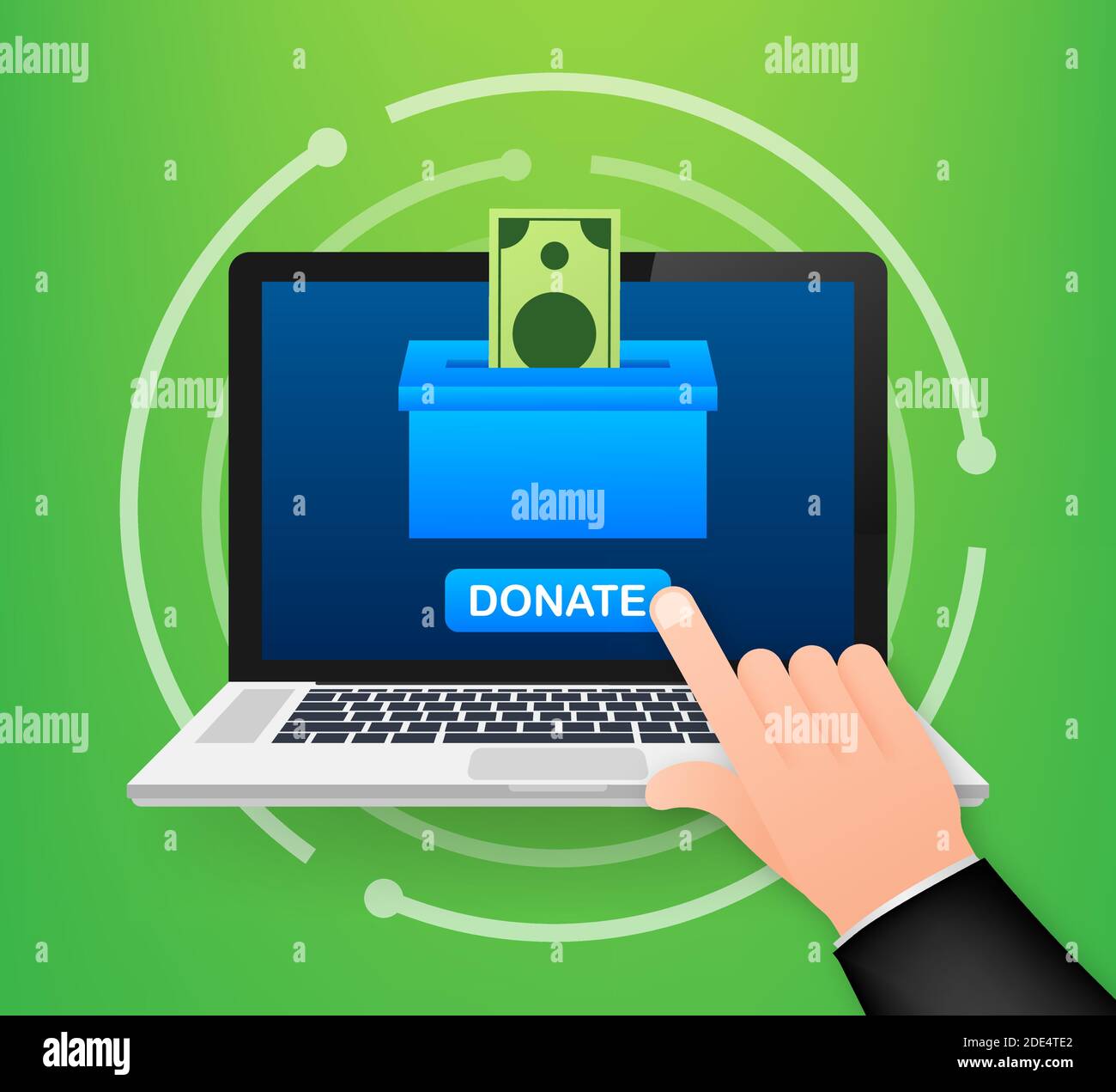 Charity, donation concept. Donate money with box Business, finance ...