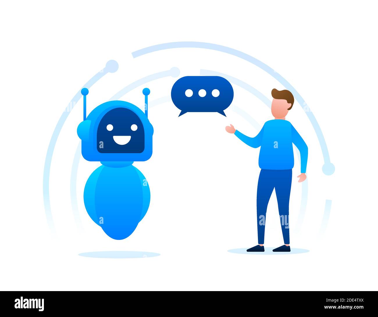 Robot icon. Bot sign design. Chatbot symbol concept. Voice support ...
