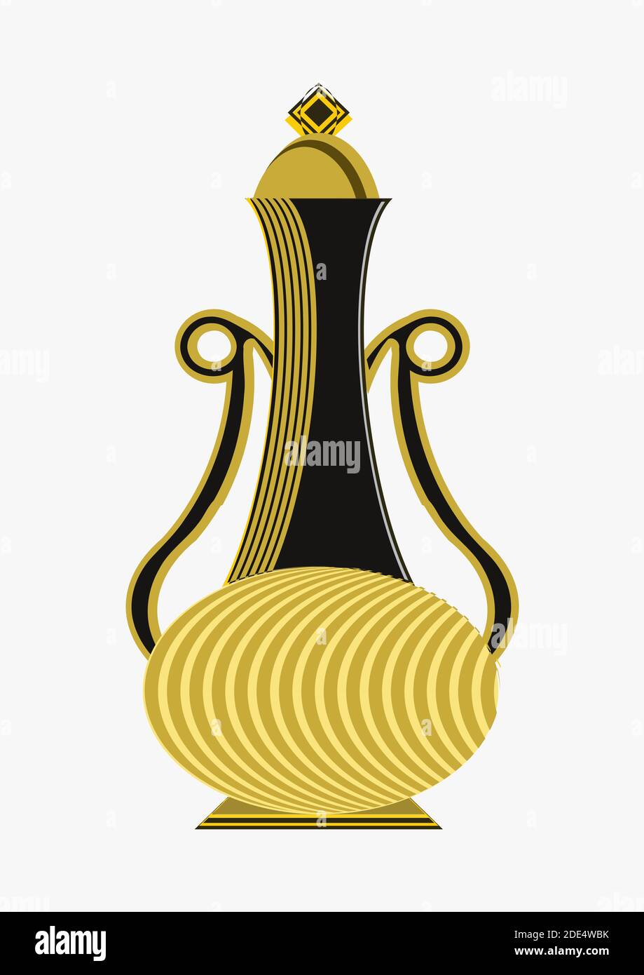 Jar isolated on white Stock Vector Images - Alamy