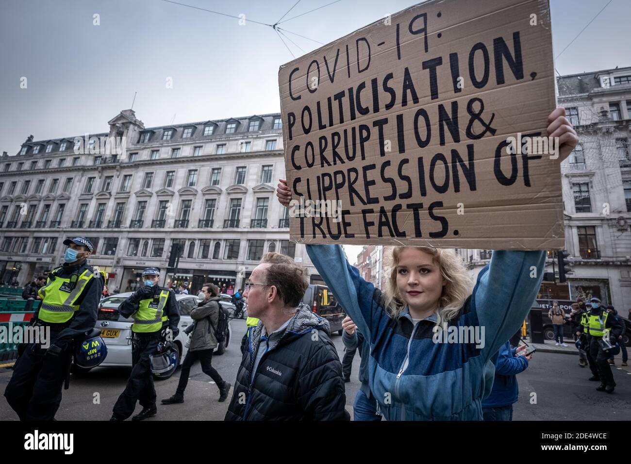 Coronavirus: Clashes and arrests during anti-lockdown demonstrations as ...