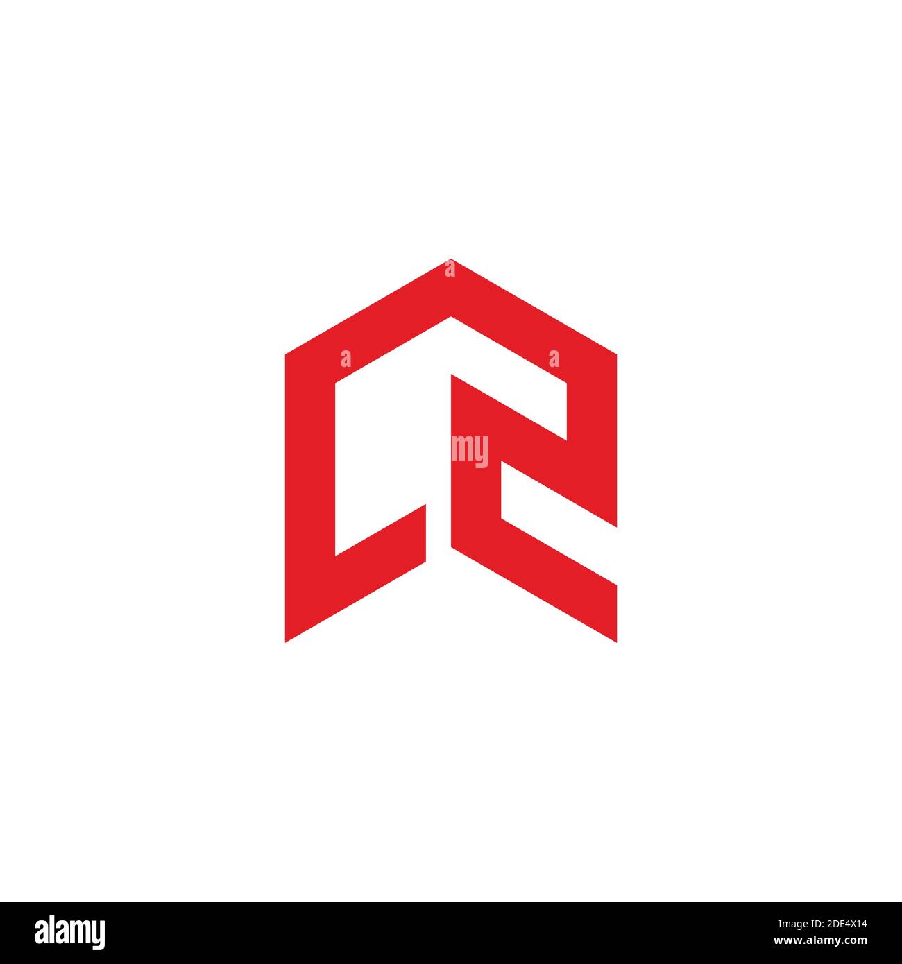 abstract letter c2 arrow geometric logo vector Stock Vector Image & Art ...