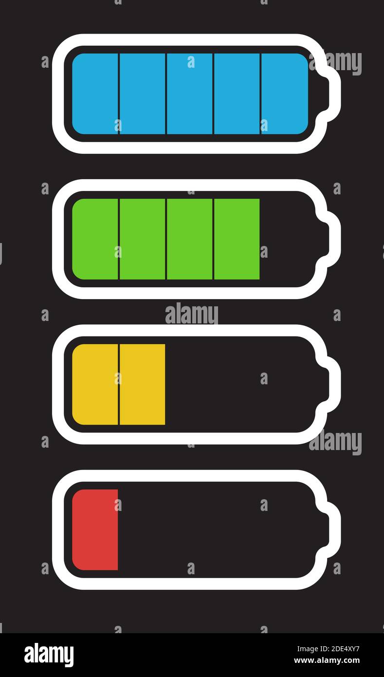 Battery Icon isolated. Vector Illustration EPS10 Stock Vector Image ...