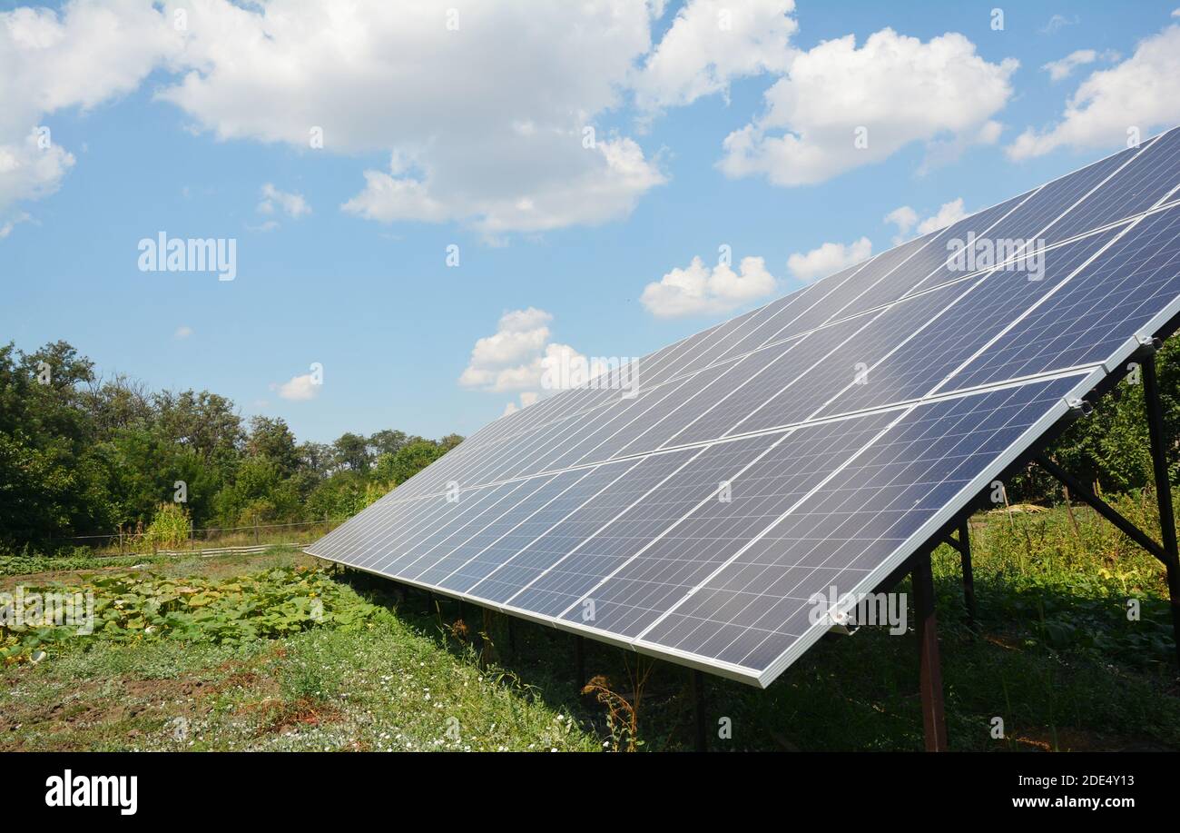 Ground mounted solar panels hi-res stock photography and images - Alamy