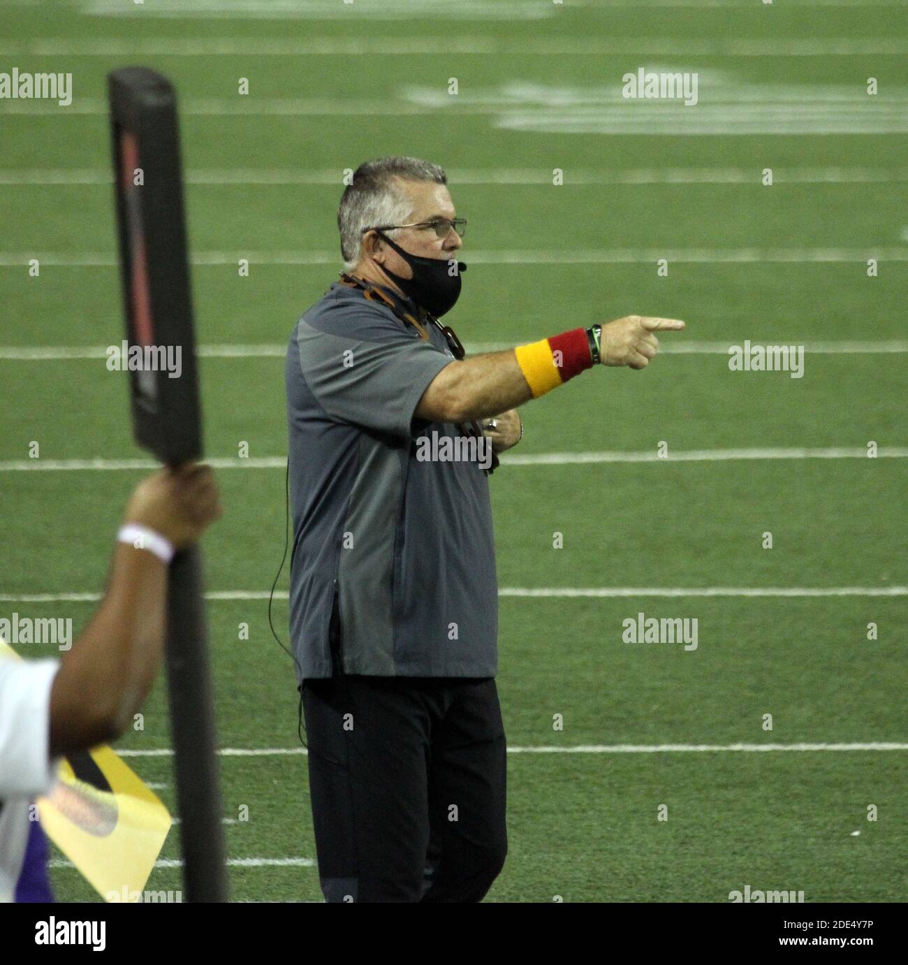 November 28, 2020 - Hawaii Rainbow Warriors head coach Todd Graham ...