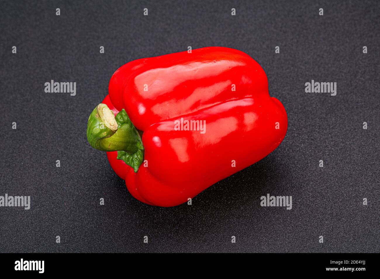 Red Bell Pepper - ripe, juicy and fresh Stock Photo - Alamy