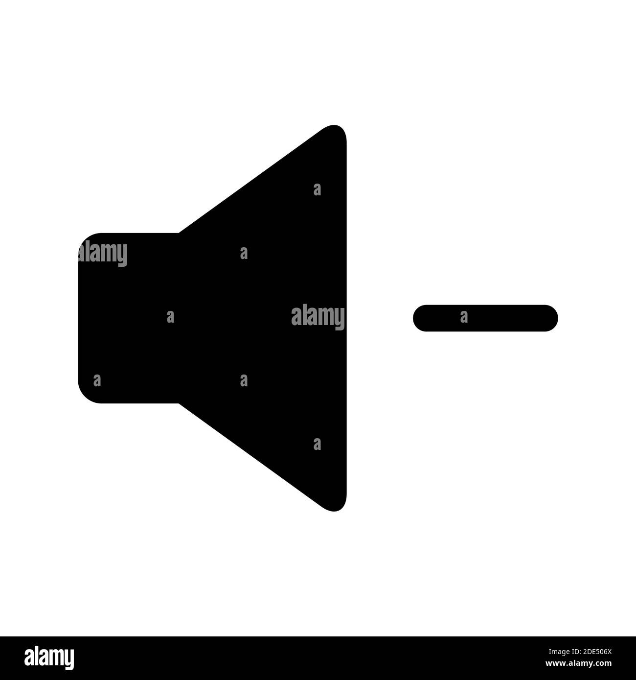 Music sound icon, audio volume symbol. Vector illustration graphic for ...