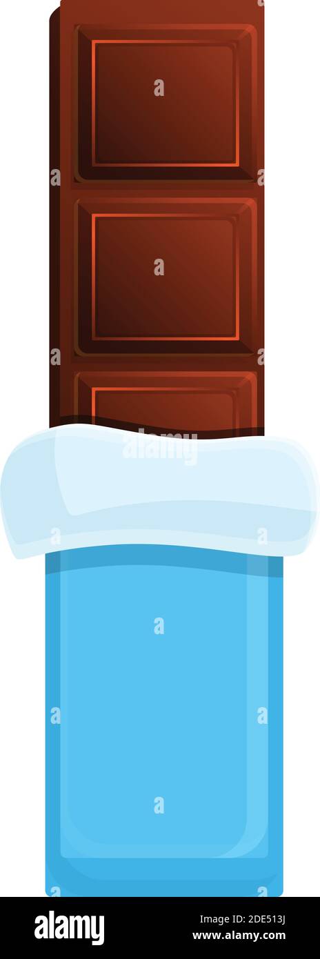 Chocolate stick icon. Cartoon of chocolate stick vector icon for web ...