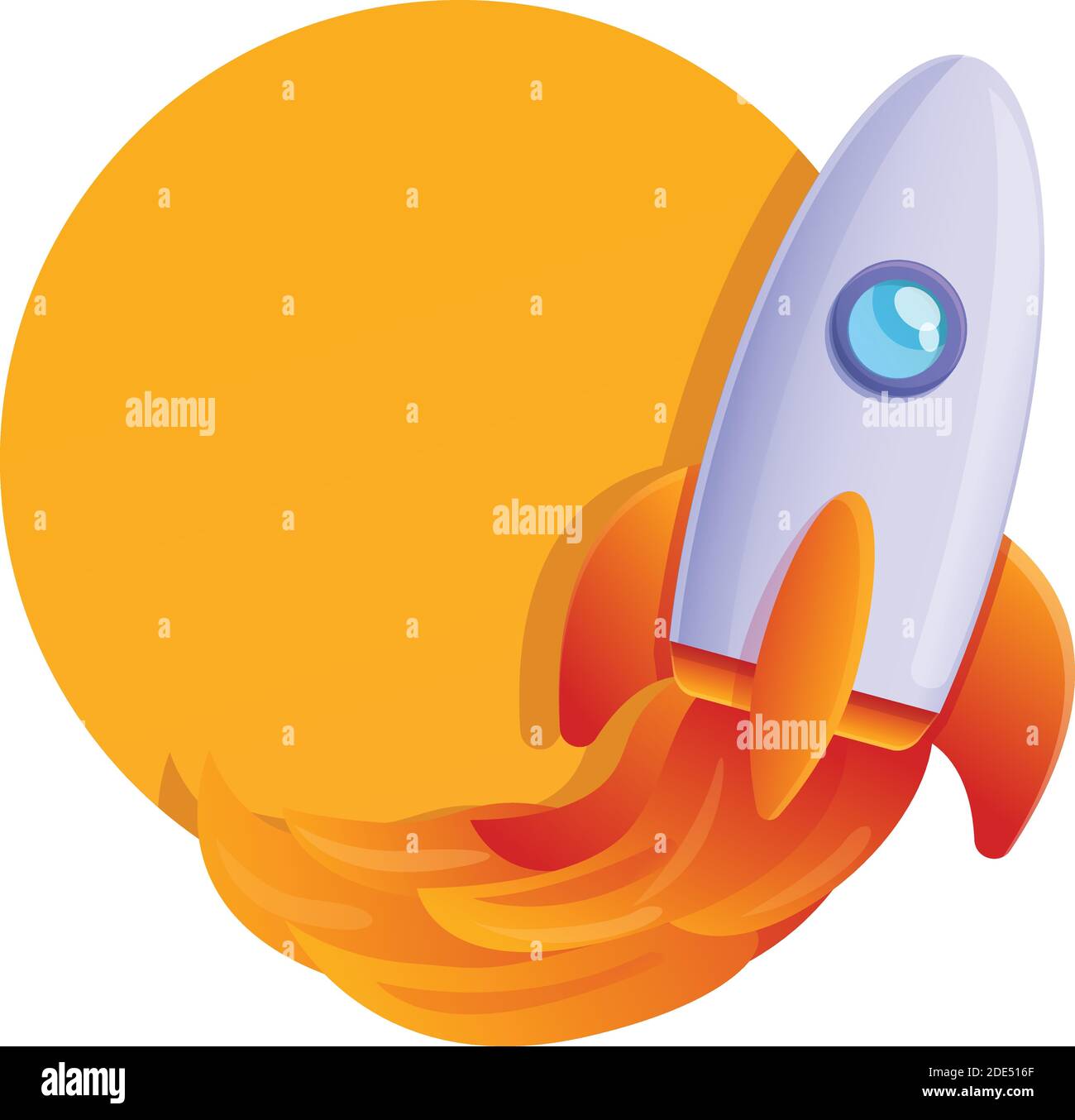 Internet speed rocket icon. Cartoon of internet speed rocket vector ...