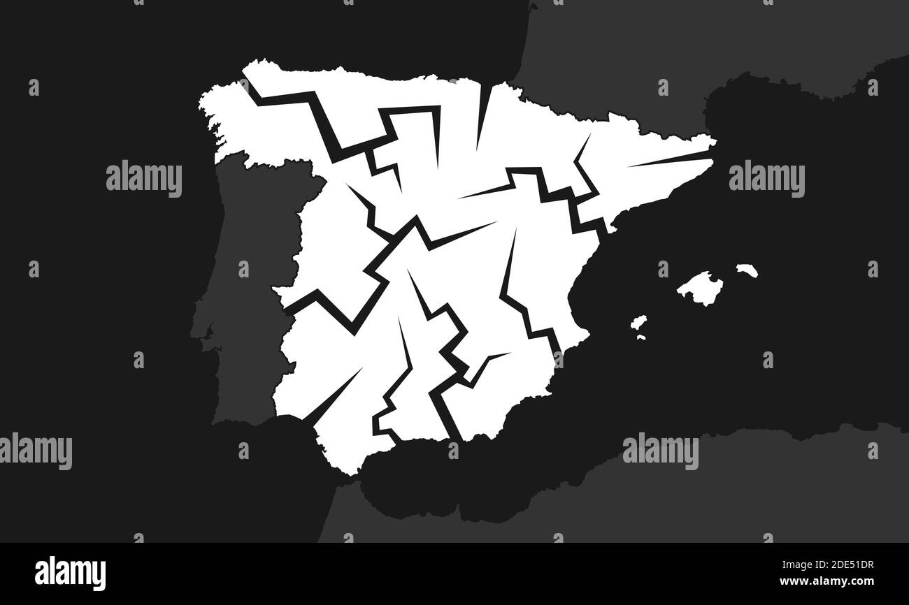 Spain with cracks - deterioration, decline, failure and decay of the ...