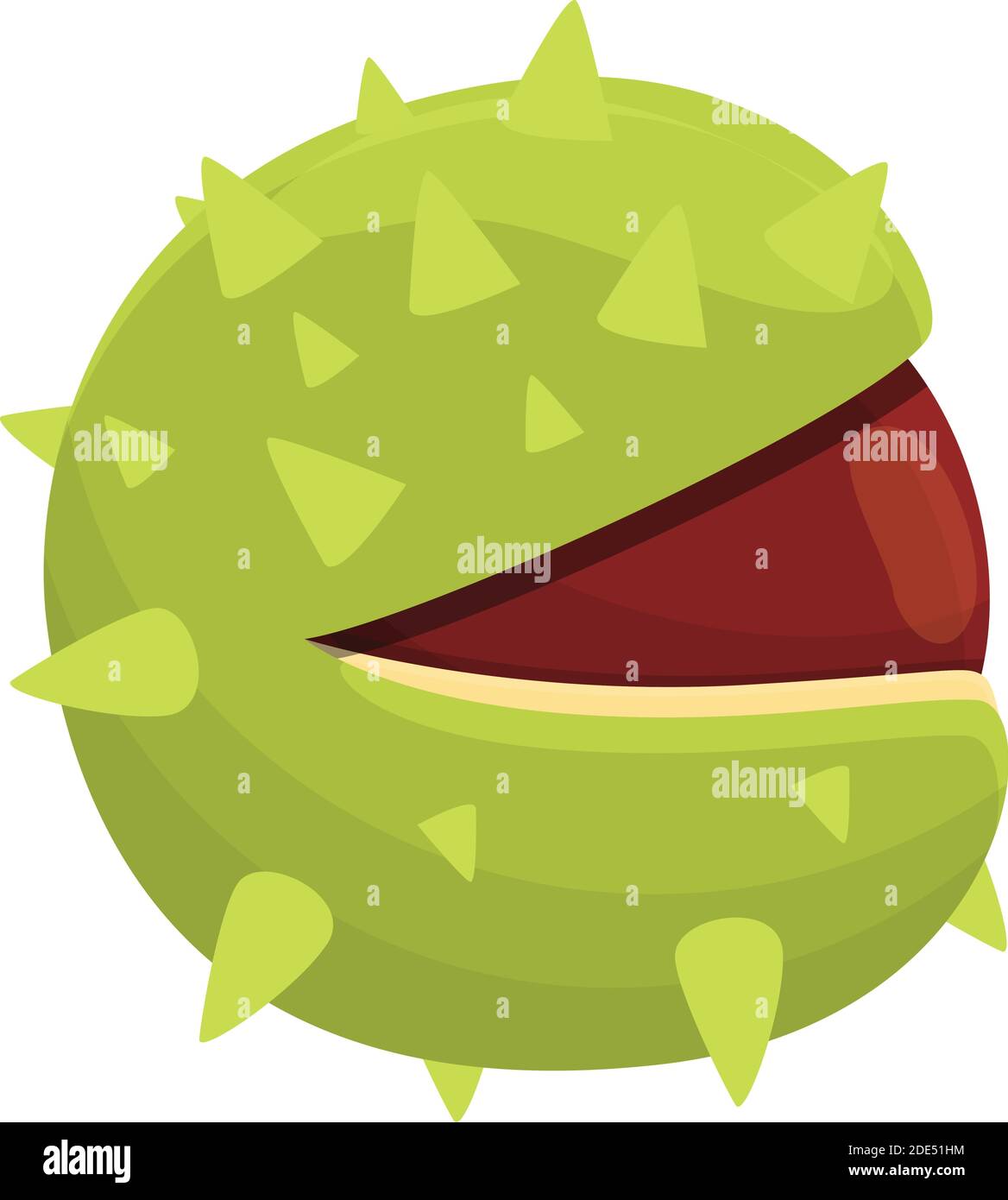 Chestnut glade icon. Cartoon of chestnut glade vector icon for web ...