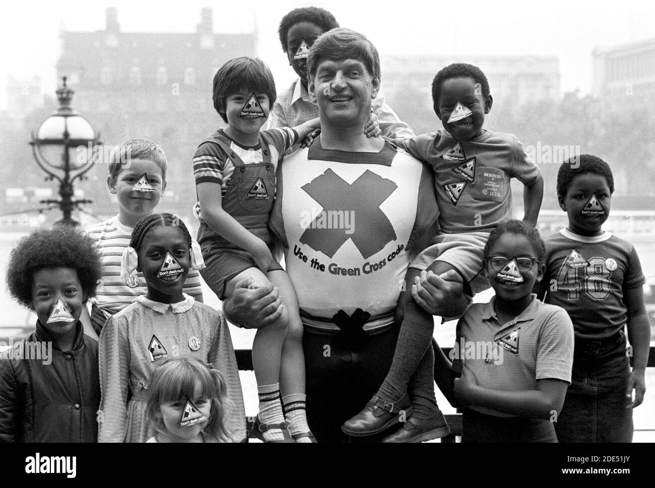 File photo dated 14/07/82 of Dave Prowse in his role as the Green Cross ...