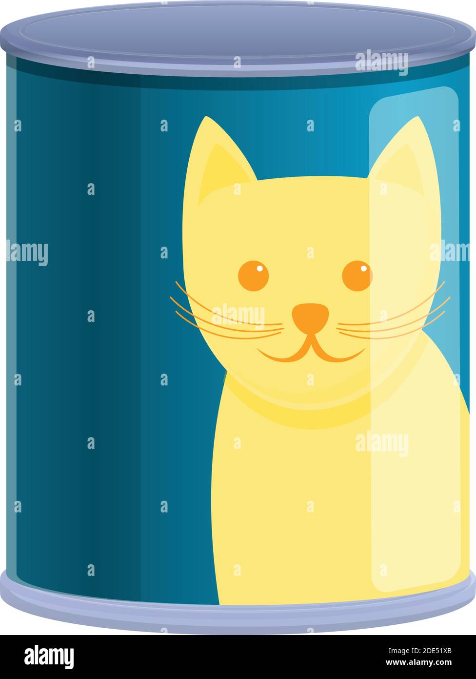 Pet cat food icon. Cartoon of pet cat food vector icon for web design ...