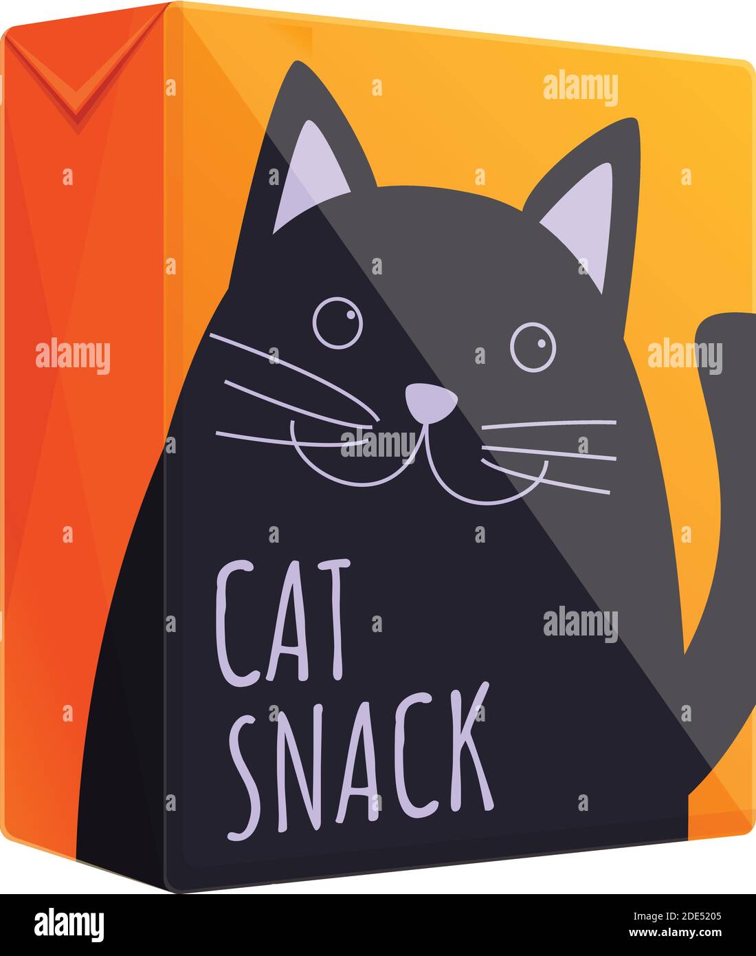 Cat snack icon. Cartoon of cat snack vector icon for web design ...