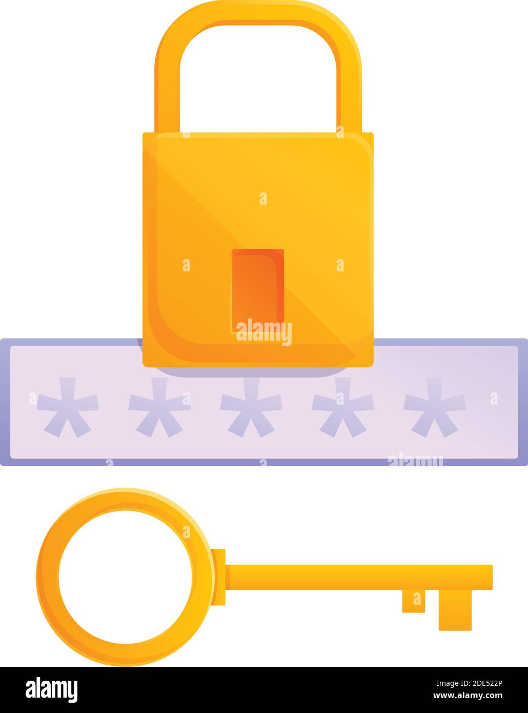 Access password recovery icon. Cartoon of access password recovery ...