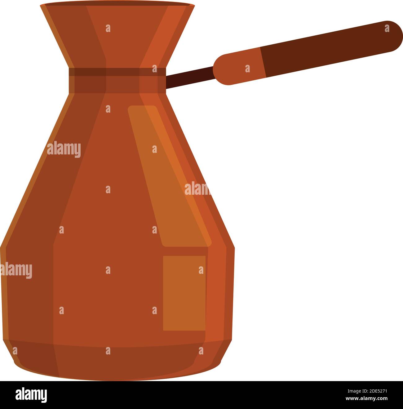 Turkish coffee pot icon. Cartoon of turkish coffee pot vector icon for ...