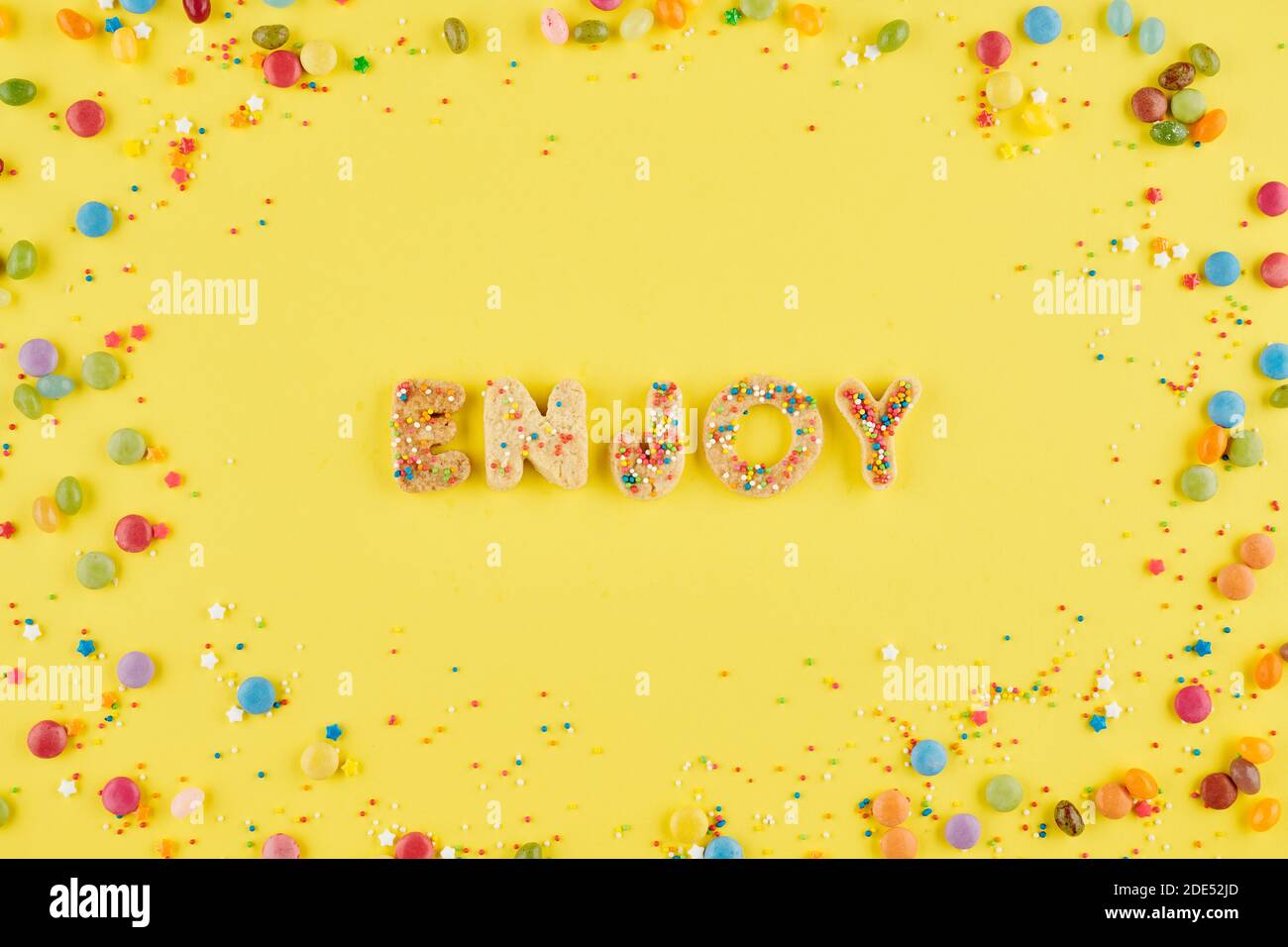 Enjoy cookies concept Stock Photo - Alamy
