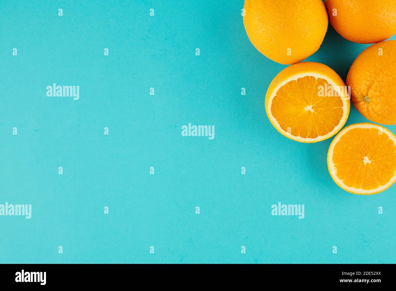 Background with oranges Stock Photo - Alamy