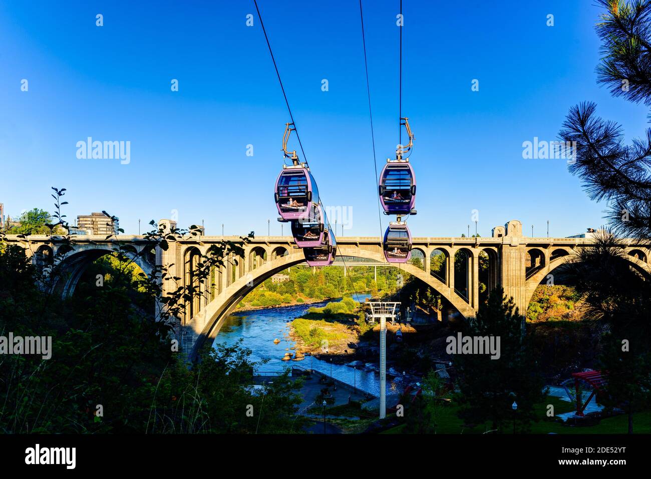 Spokane washington gondola hi-res stock photography and images - Alamy