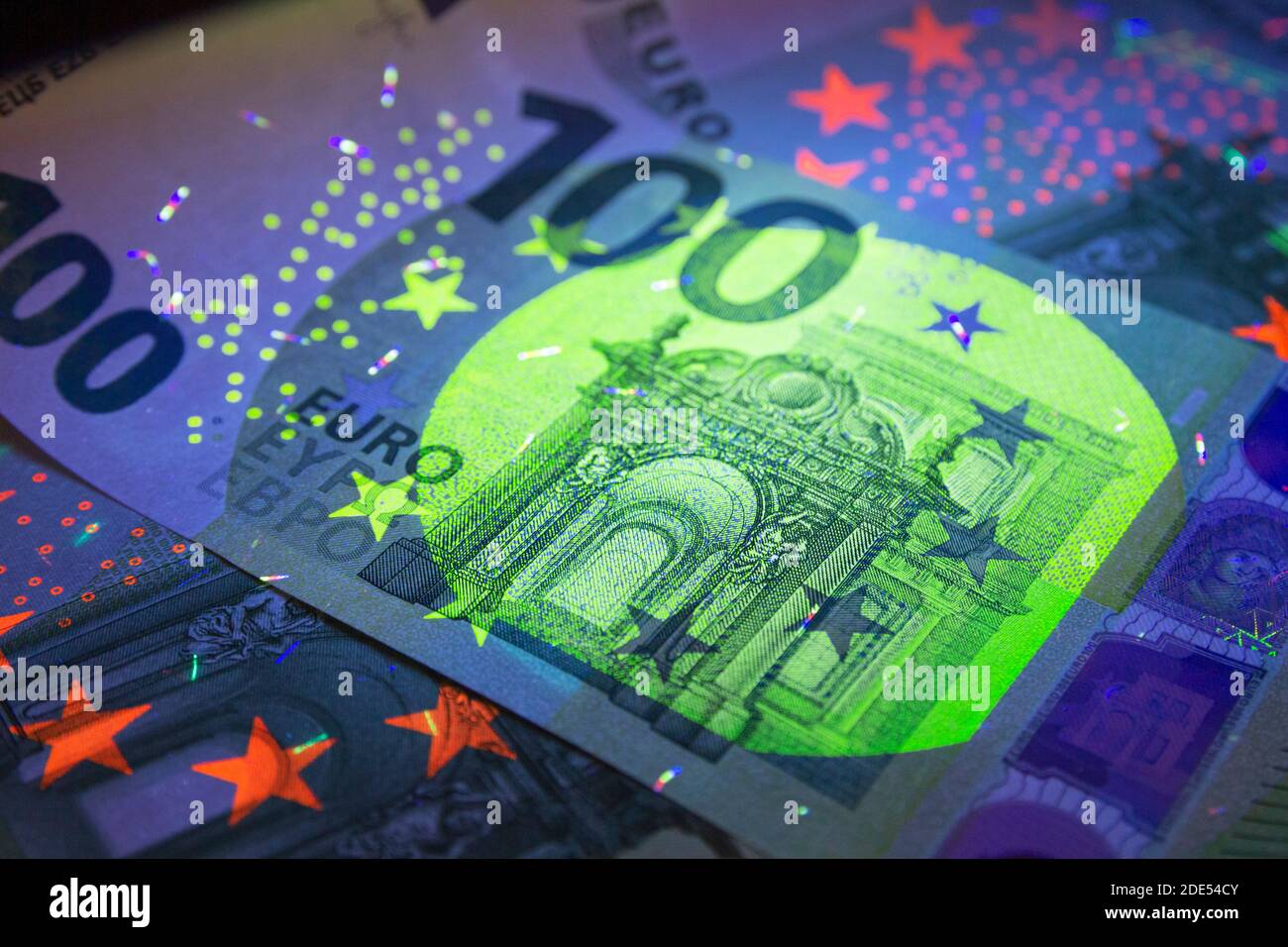 Uv security features hi-res stock photography and images - Alamy