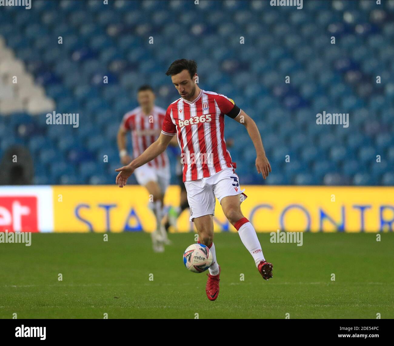 Morgan Fox #3 of Stoke City controls the ball Stock Photo - Alamy