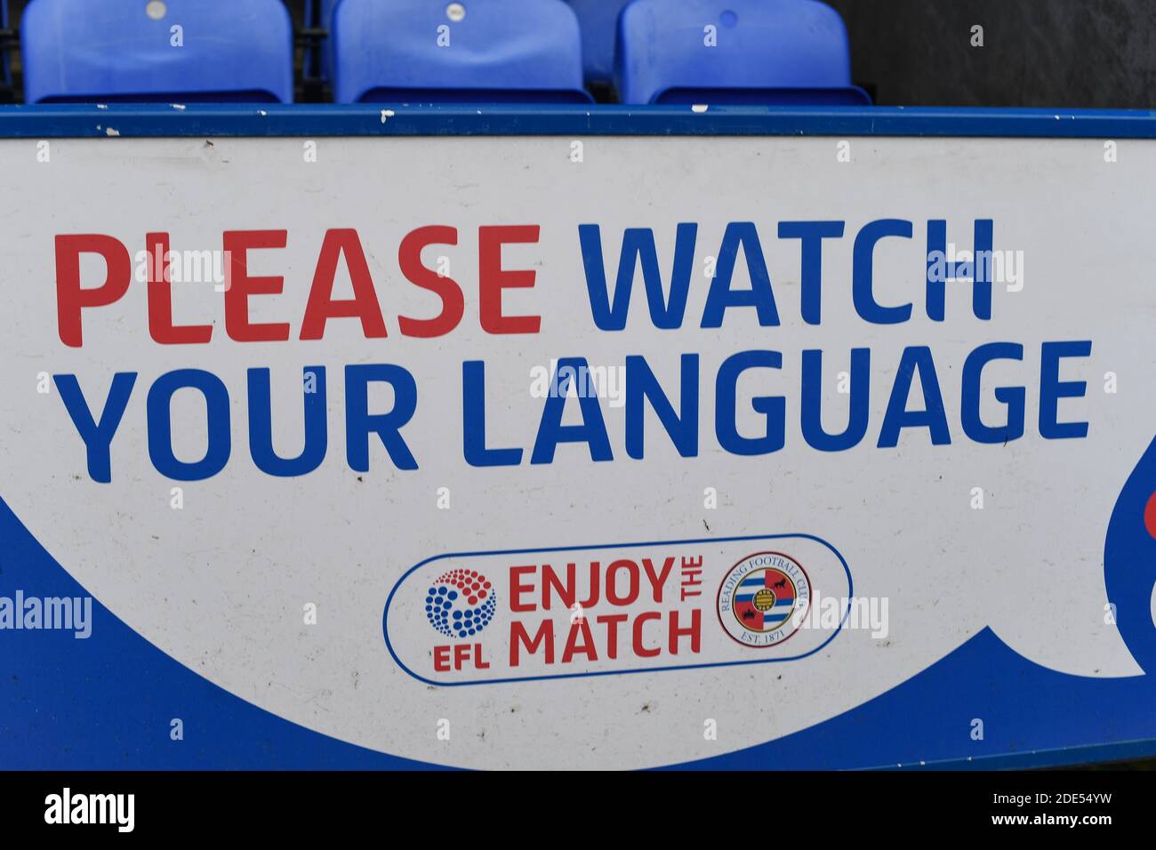 Reading notice boards Stock Photo - Alamy