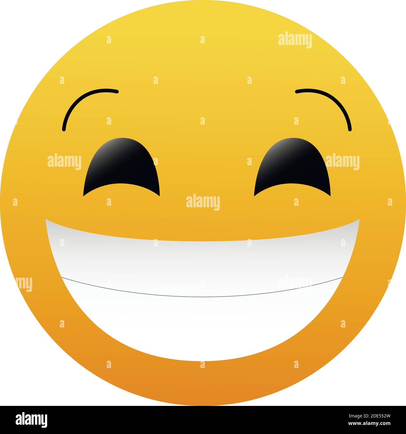 Smiley Faces With Teeth Showing