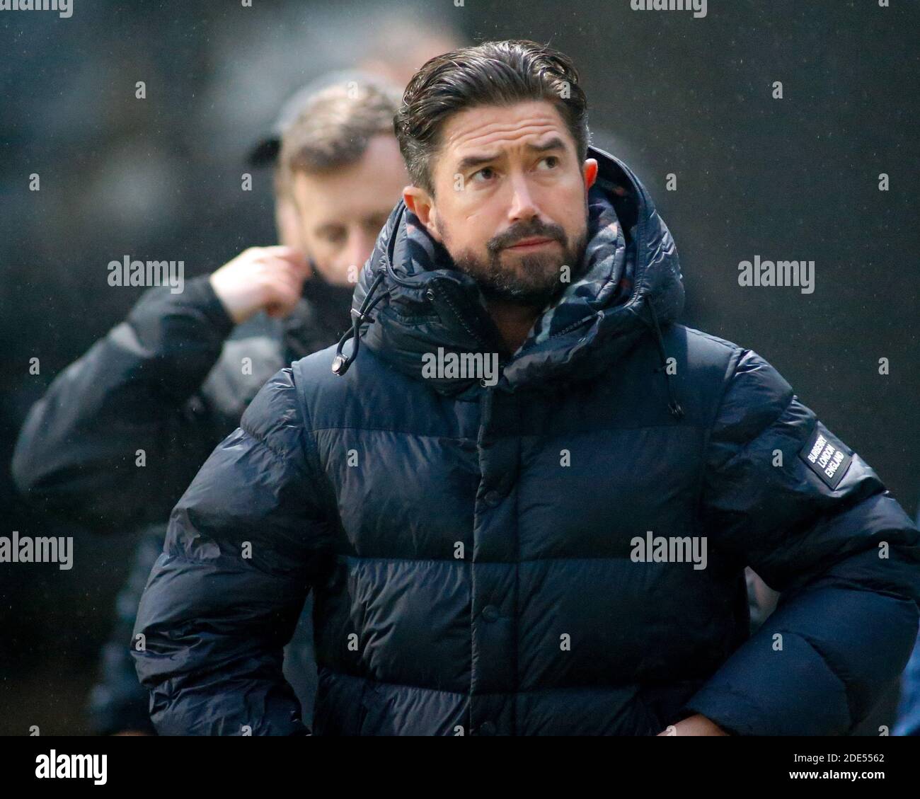 Harry Kewell manager of Oldham Athletic Stock Photo - Alamy