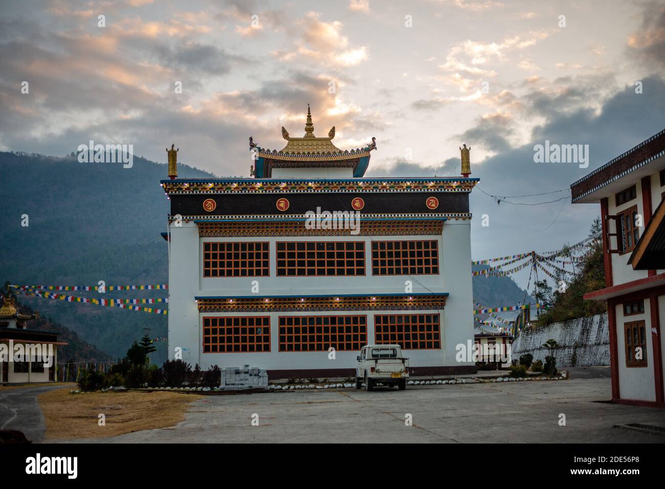 Photo of Monastery of Dirang Arunachal Pradesh, India Stock Photo - Alamy
