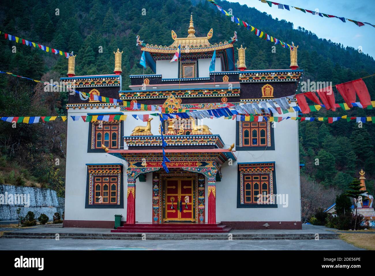 Photo of Monastery of Dirang Arunachal Pradesh, India Stock Photo - Alamy