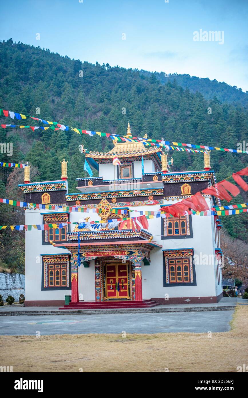 Photo of Monastery of Dirang Arunachal Pradesh, India Stock Photo - Alamy